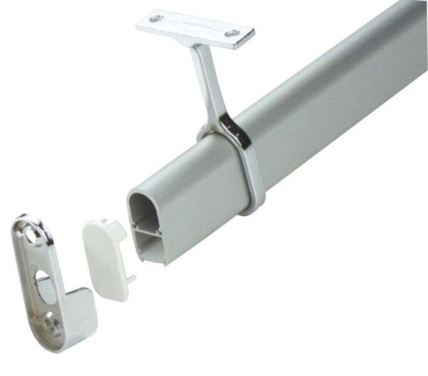 LR202-EX- Aluminium LED Clothes Rail Extrusion 28X15mm-3M - wood ...